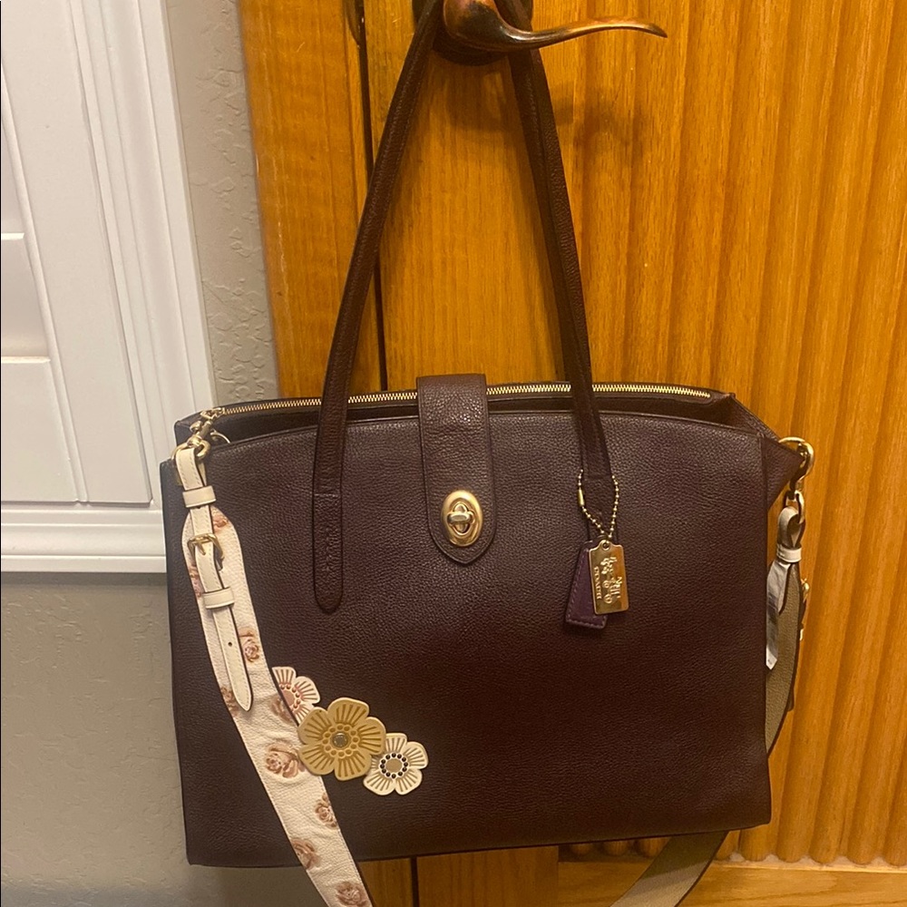 Coach 31026 Vintage Turn Lock Charlie Carry All Pebbl… - Gem